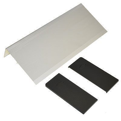200WF Fascia 144" [3658mm] Length, Clear Satin Anodized ...