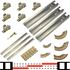 100MD 36" 3-Door Sliding Tri-pass Hardware Set | Johnsonhardware.com ...